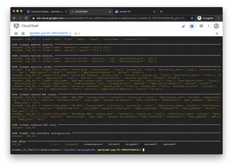 Run The Full Config Playbook Ansible Lab Documentation