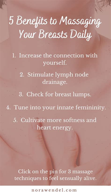 3 Breast Massage Techniques To Feel Sensually Alive Artofit