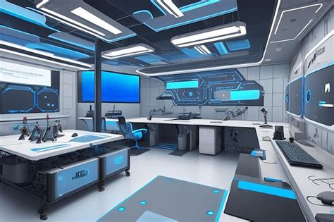 premium photo advanced virtual reality simulation lab