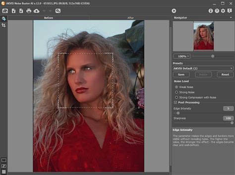 Create A Cover Girl Effect In Akvis Noise Buster Ai