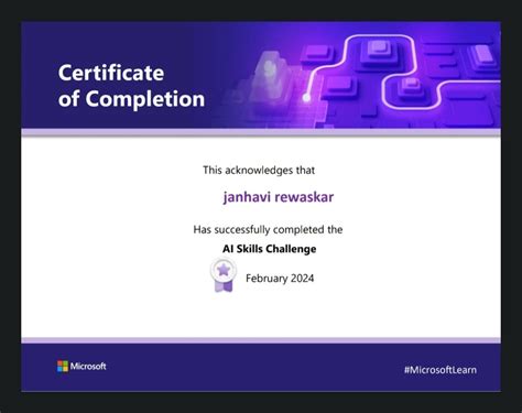 Janhavi Rewaskar On Linkedin Ai Microsoft Gratitude Aiskills
