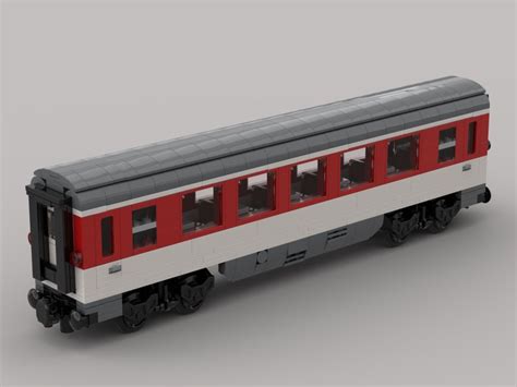Lego Moc Intercity Wagon Avmz From The German Federal Railway By Mario