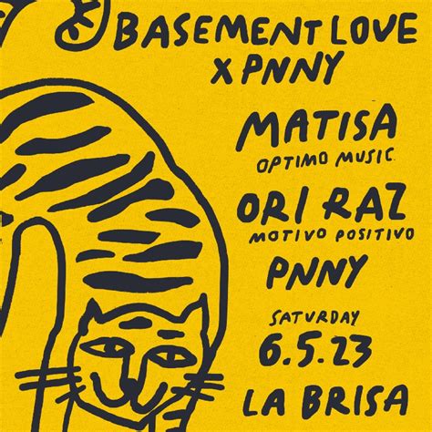 Megatix Basement Love X Matisa X Ori Raz X Pnny