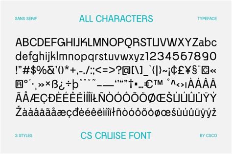 Cs Cruise Font Free Font