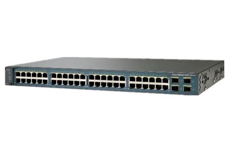 Brand New Cisco 48 Port 10 100Mbps Poe Network Switch WS C3560V2 48PS S