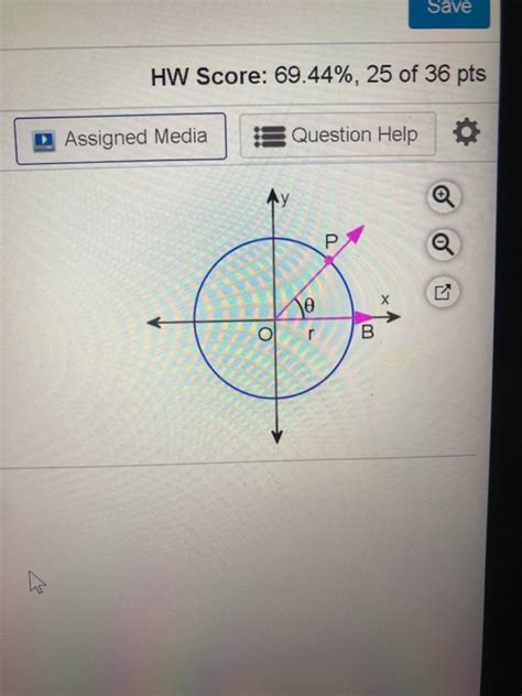 solved 6 2 9 in the figure point p moves at a constant rate