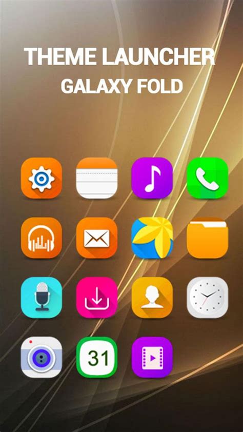 Launcher For Galaxy Fold Pro Themes And Wallpaper Apk Para Android