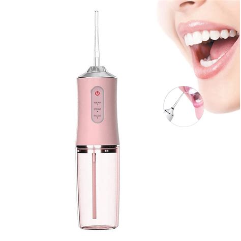 Irrigador Jato De Limpeza Dental Oral Higiene Bucal Eletrico Escova Dentes Gengiva Lingua