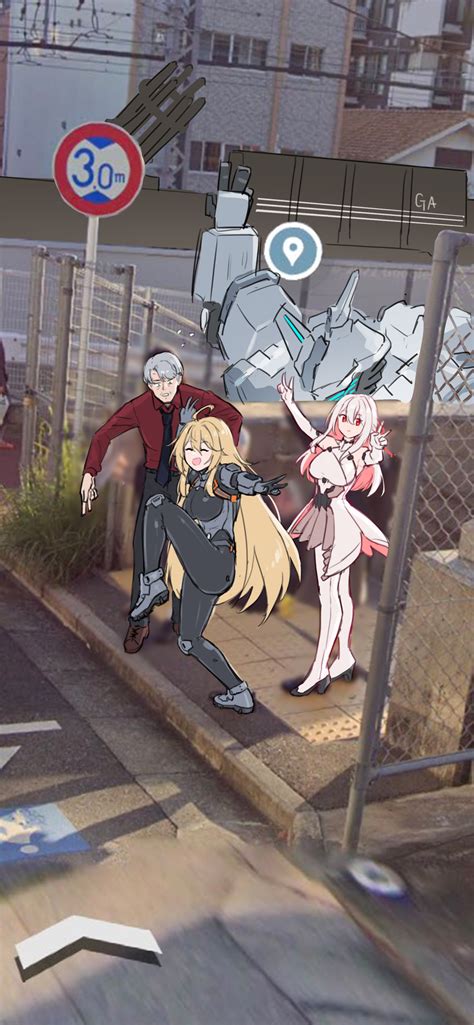 Ayre 621 And Handler Walter Armored Core And 1 More Drawn By