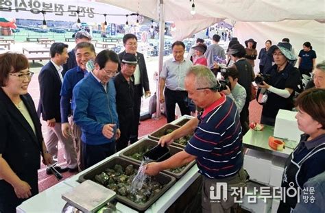 강진 하맥축제 1인 1복 전복사주기운동 ‘성과