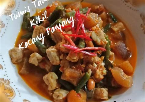 Resep 02 Tumis Tauco Kikil Kacang Panjang Oleh Bakulan Ana Cookpad