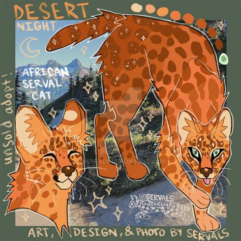 Closed Serval Adoptable By Servals On Deviantart
