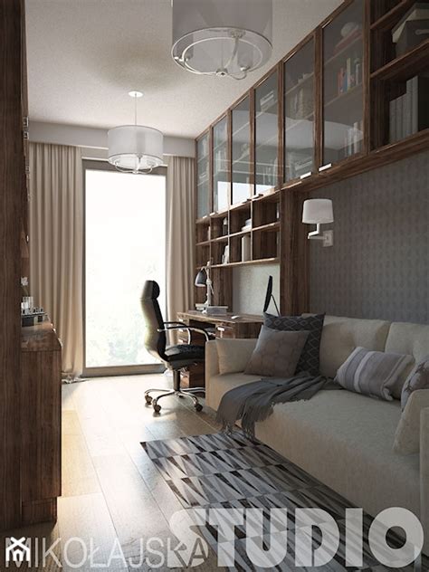 Domowy Gabinet W Stylu Angielskim Zdj Cie Od Miko Ajskastudio Homebook