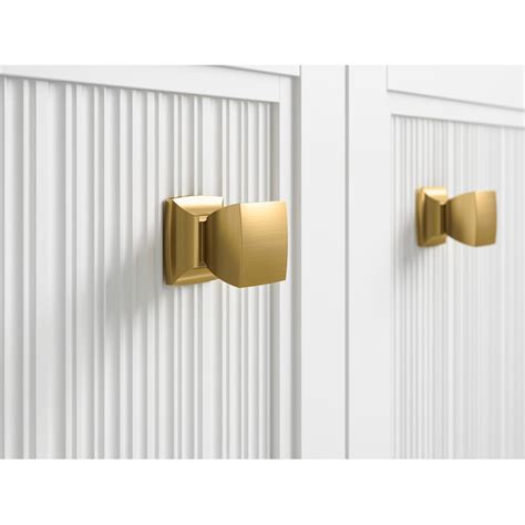 Kohler Hearthaven 1 1 8 In Vibrant Brushed Moderne Brass Square