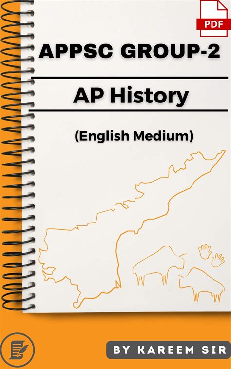 Appsc Andhra Pradesh Ap History By Kareem Handwritten Class Notes