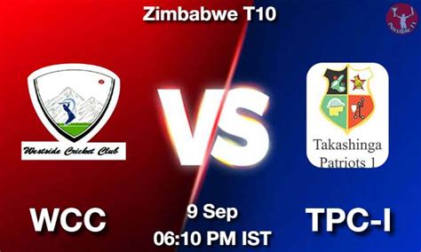 WCC Vs TPC I Dream11 Prediction Dream Team Today Fantasy Cricket Tips