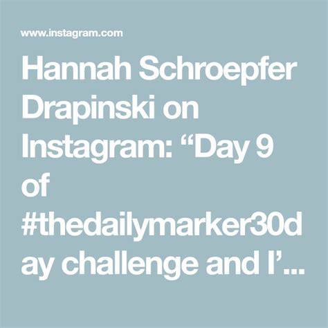 Hannah Schroepfer Drapinski On Instagram “day 9 Of