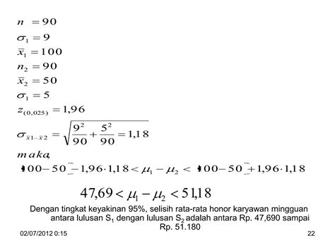 10 Pendugaan Interval Pptx