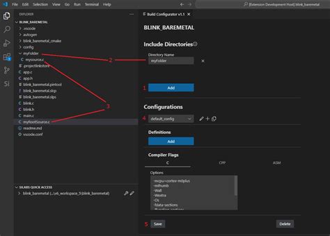 Configure Project Projects VS Code Extension Latest Silicon Labs