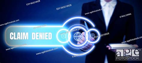 Conceptual Display Claim Denied Business Idea Requested Reimbursement