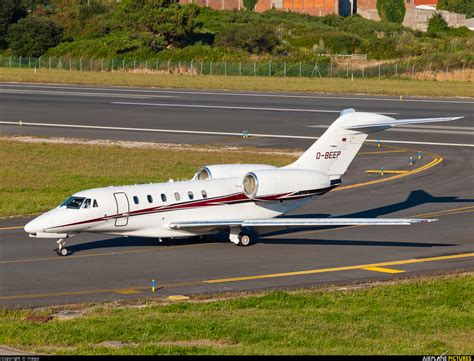 D BEEP Private Cessna 750 Citation X at La Coruña Photo ID 949273