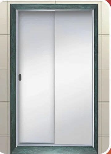 Side Opening Silver Stainless Steel Elevator Doors Telescopic At ₹ 8000 Piece In New Delhi