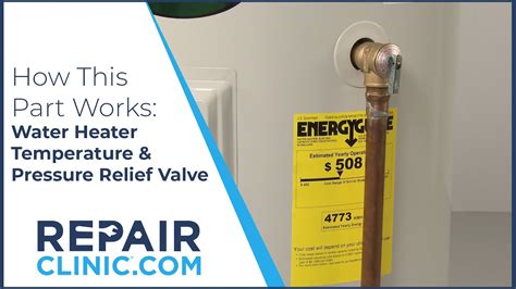Water Heater Temperature And Pressure Relief Valve How It Works