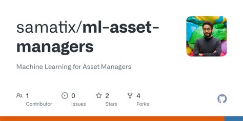 Github Samatixml Asset Managers Machine Learning For Asset Managers