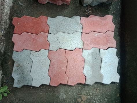 Zig Zag Paver Block Pattern
