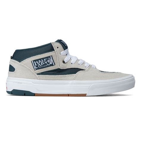 Vans Skate Half Cab Wafflecup Shoes Oatmeal Deep Teal Ccs