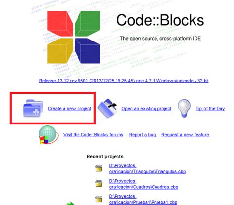 Graficación Codeblocks