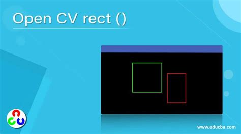 Dibujando rectángulos con opencv cvrectangle Armá Tu CV