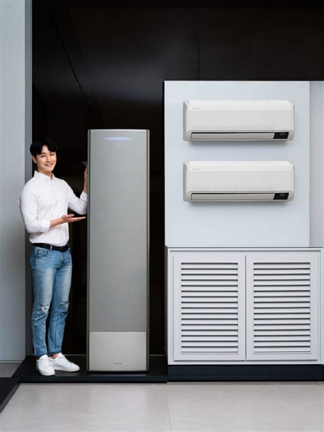 삼성전자 무풍에어컨 멀티 라인업 확대실외기 1대에 에어컨 3대 연결 전자신문