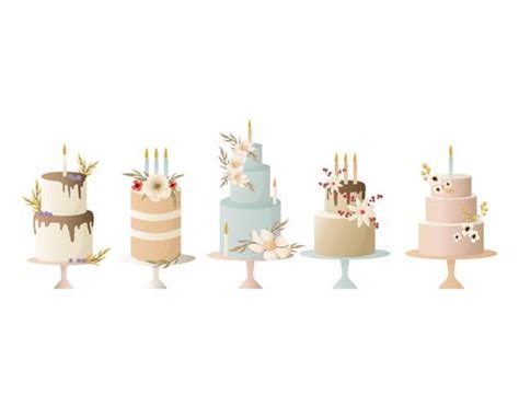 Three Tier Cake Vector Art Icons And Graphics For Free Download