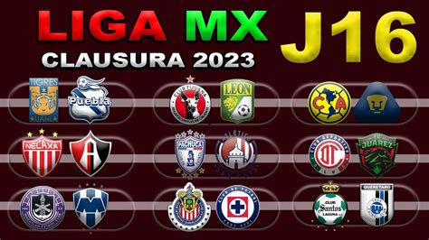 Jornada 16 Liga Mx 2024 Partidos Hayley Auberta