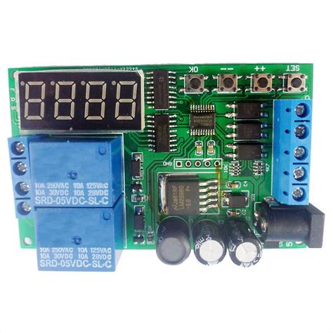 IO53A02 DC 5 24V Cycle Delay Relay Module 0 1S 999Min Adjustable Time