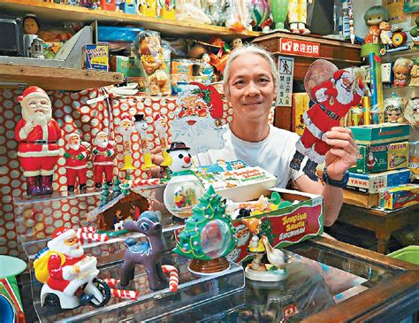 「幸福玩具店」老闆傾囊而出訴說兒時故事 西港城舉辦懷舊聖誕玩具展