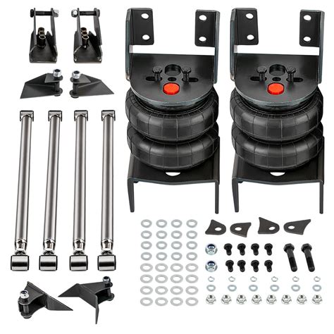 Universal Rear Triangulated 4 Link Kit Brackets 2500 Bags Air Ride