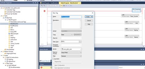 Create Controller Fault Routine PLC Programming Automation