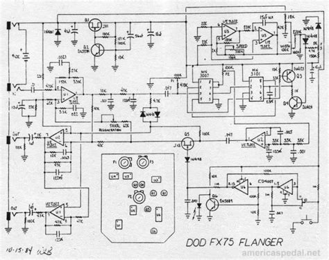 Dod Fx75 Scheme Diagram Circuit Schematic