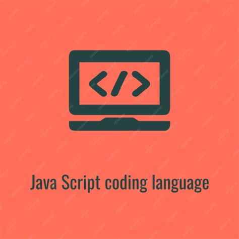 Java Script Coding Language Logo Premium Ai Generated Vector