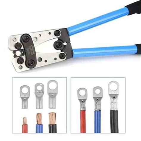 2020 Manual Cold Press Terminal Crimper Naked Copper Aluminum O Type