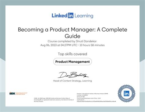 Shruti Rohit Dandekar On Linkedin Certificate Of Completion