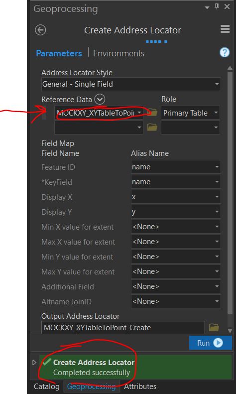 000042 Failed To Create The Address Locator Esri Community