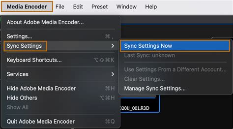 media encoder 如何同步设置首选项（例如工作区布局、键盘快捷键和预设） pr模板网