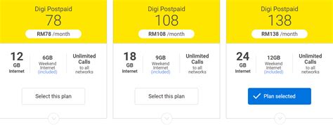 Digi Maxis Celcom Umobile Updated Comparison Celcom Digi Maxis U