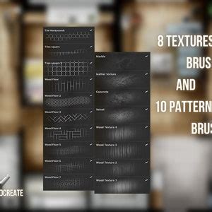 Procreate Brushes For Interior Sketch Procreate Architecture Sketch Plan Brushes Textures