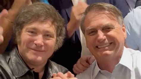 Milei Vem Ao Brasil Para Evento Bolsonaro Ignora Lula E Cancela
