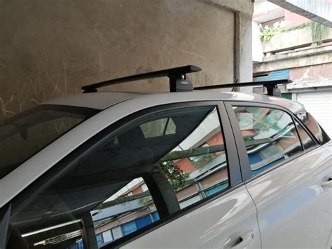 Thule Wingbar Crni Aluminijski Za Hyundai I Kao Novi POVOLJNO