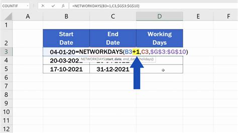 How To Calculate Working Days In Excel